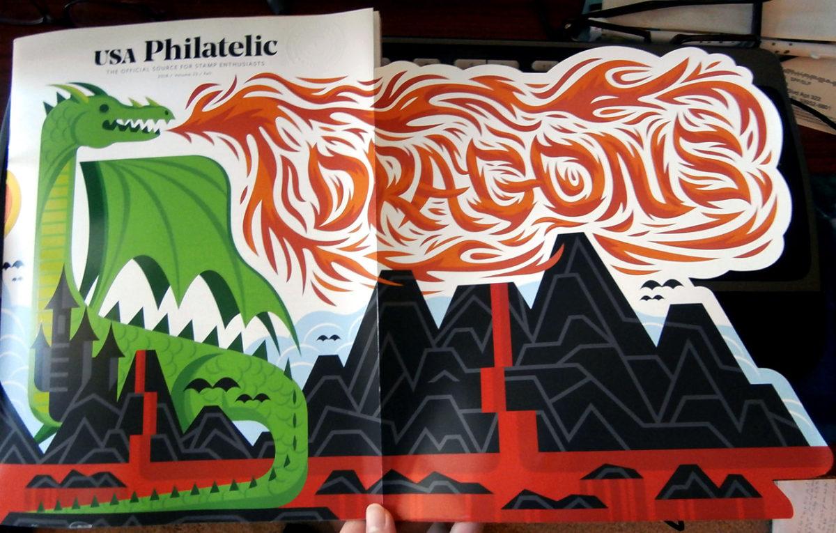USPS Dragon Stamps